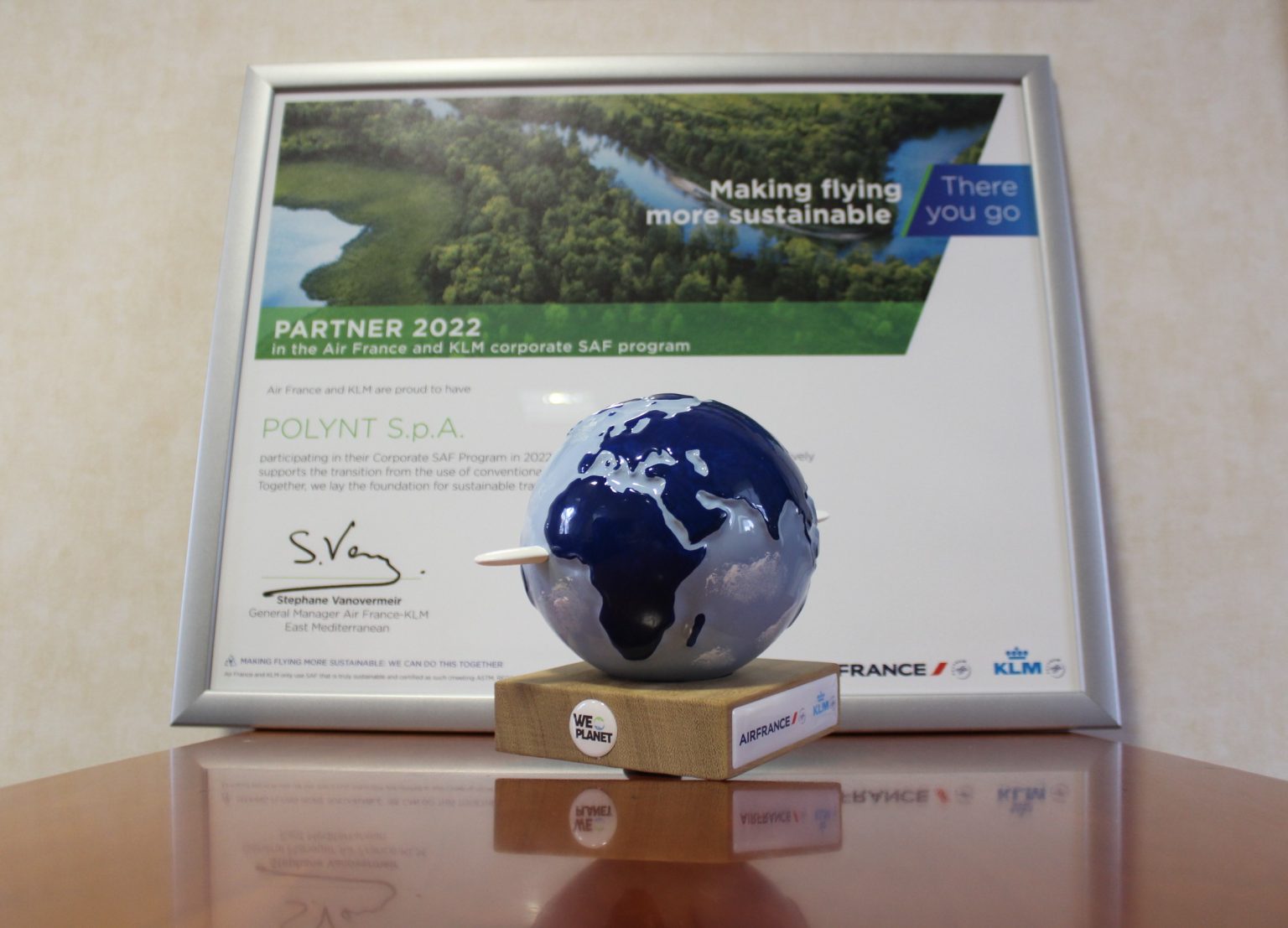 Polynt SpA is Partner 2022 in the Air France and KLM corporate SAF ...